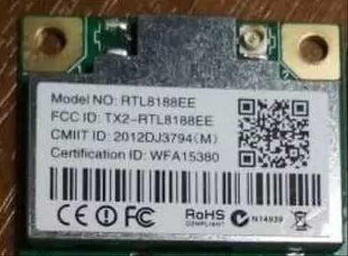 WiFi-модуль mini-PCIe Realtek RTL8188CE