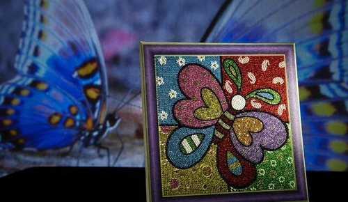Алмазная живопись "Бабочка"