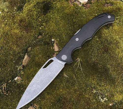 Складной нож кайман EVO (сталь К110, черный G10)
