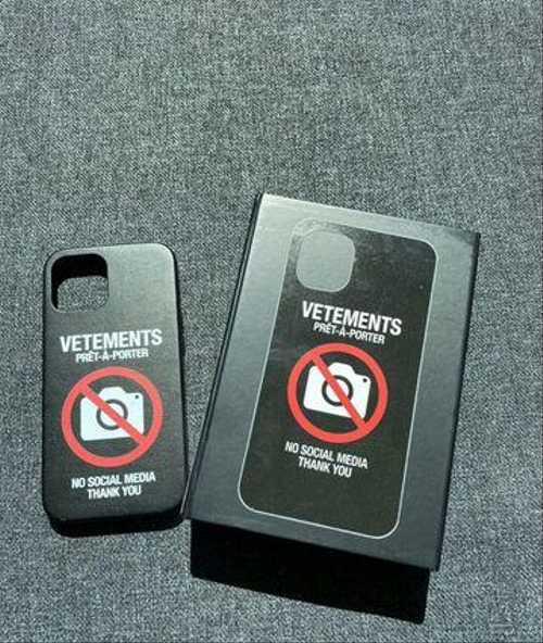 Чехол на iPhone 12 pro max Vetements
