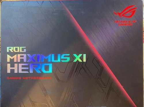 Материнская плата ROG maximus XI hero на гарантии