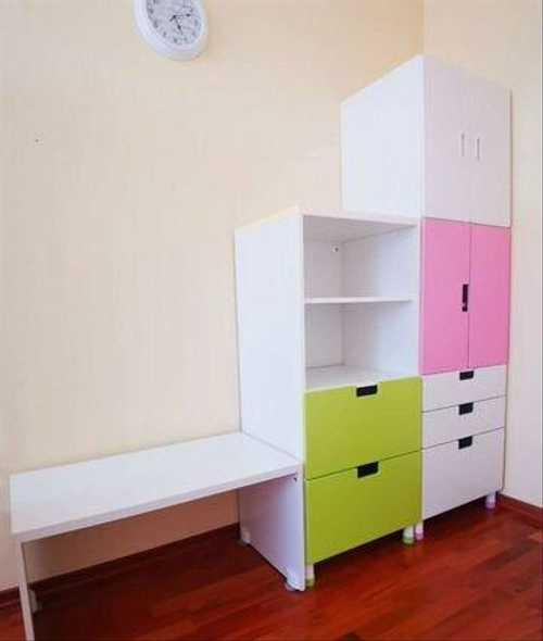 Мебель для детской комнаты stuva (IKEA)
