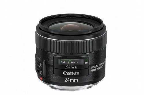 Canon EF 24mm f/2.8 IS USM Новый Ростест