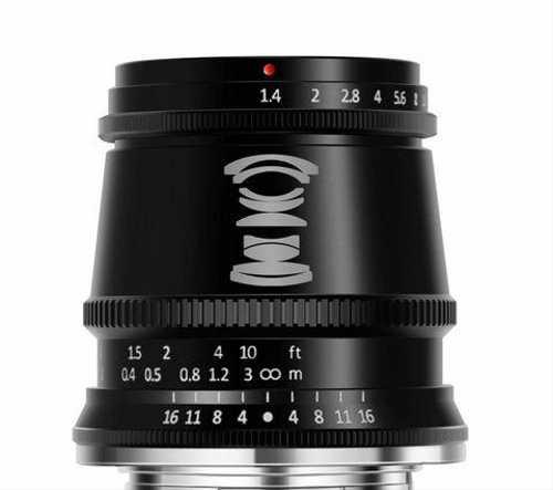 Объектив TTartisan 17 мм F1.4 APS-C для L mount