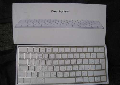 Беспроводная клавиатура Apple Magic Keyboard белая