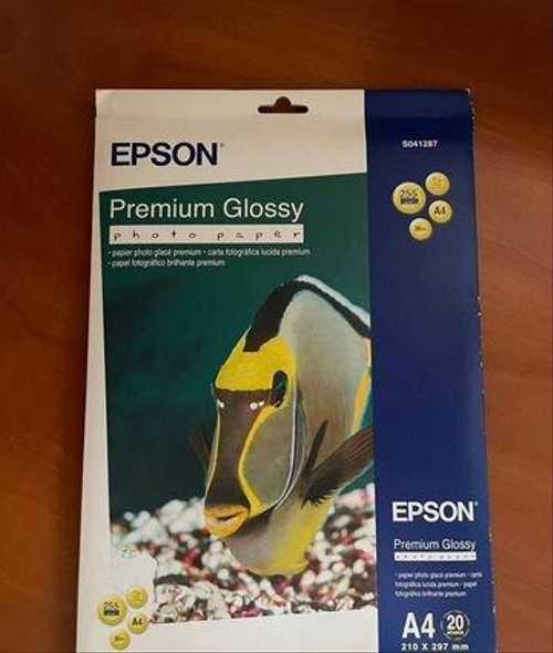 Фотобумага Epson Premium Glossy (А4, 19 листов)
