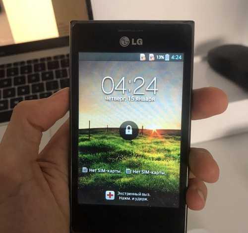 Смартфон LG E615 черный