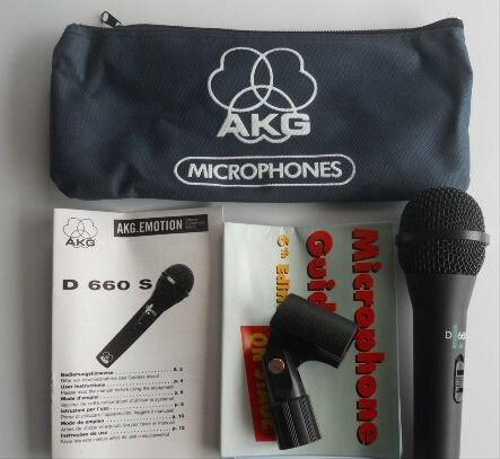 Микрофон шнуровой вокальный AKG D660S