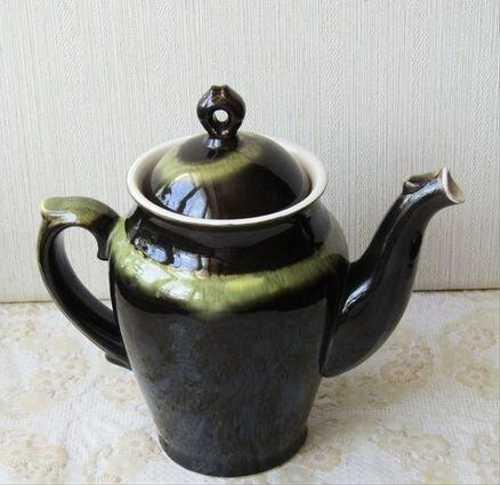 Чайник обливная керамика 1 л
