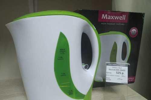 Электрочайник Maxwell MW-1062G арт.0509 (216)