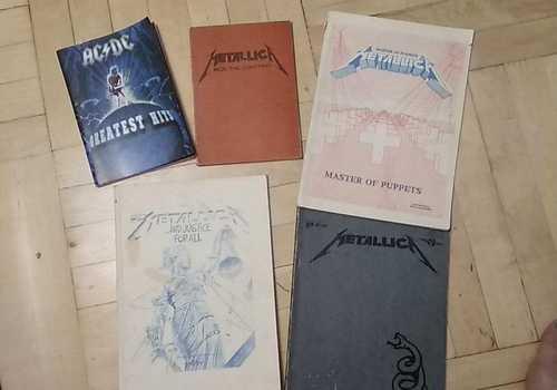 Табы, ноты Metallica
