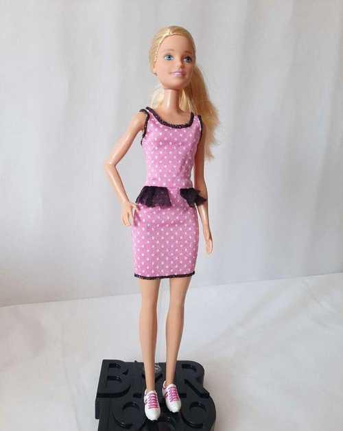 Новая Оригинальная Барби в розовом платье