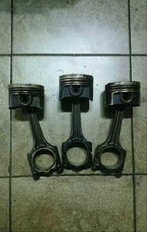 Шатун с поршнем VW Ауди 1,8T AEB APU AGU