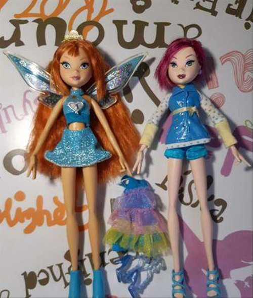 Куклы winx винкс mattel Блум и Текна