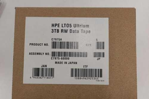 Hp lto-5 ultrium rw data cartridge 3tb