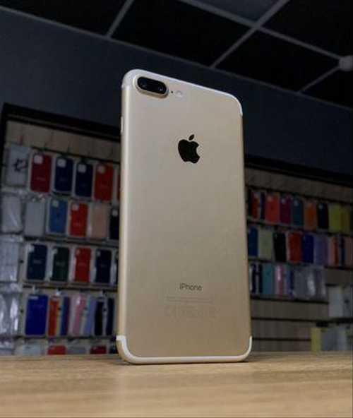 Телефон(model iPhone 7 plus(gold) - origin byшка A