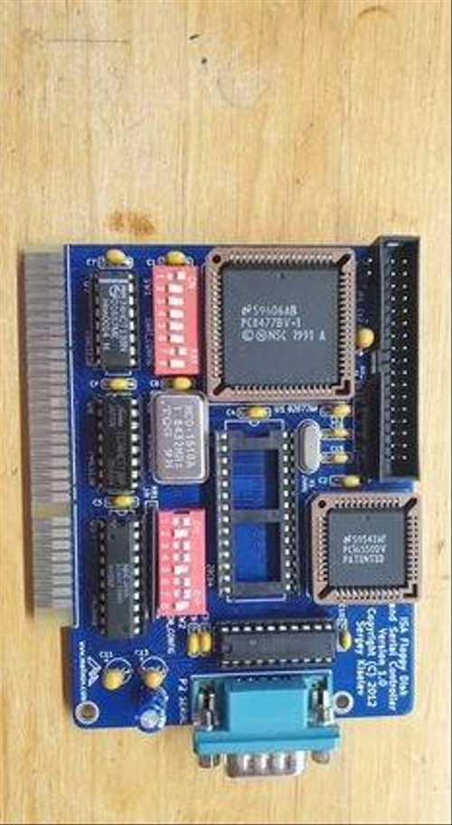 Контроллер ISA 8bit XT-FDC/COM для PC XT