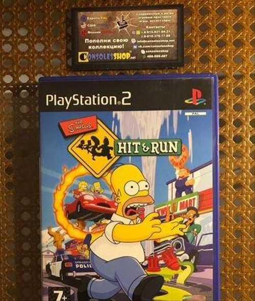 The Simpsons: Hit & Run для Sony PlayStation 2 PS2
