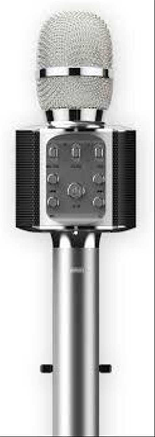 Колонка-Микрофон Remax K05 (серебро)