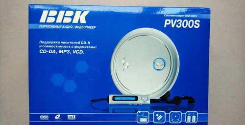 Портативный плеер CD/MP3/VCD дисков BBK PV300S