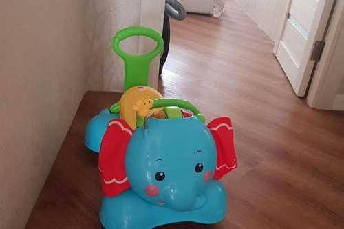 Ходунки, каталка, прыгалка Fisher price