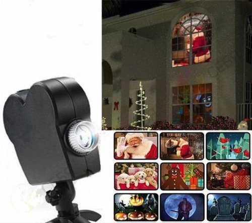 Проектор на окно Star Shower Window Projector