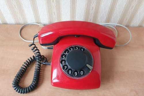 Стационарный телефон Спектр-3 красный