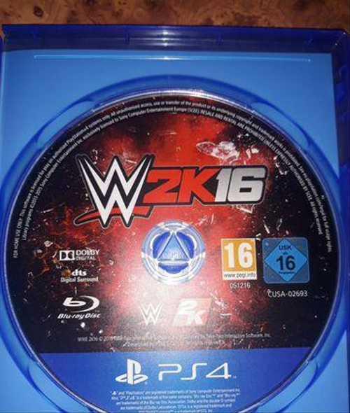 WWE 2k16 ps4