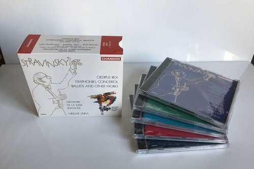 Igor Stravinsky - Concertos, Ballets / 5 cd