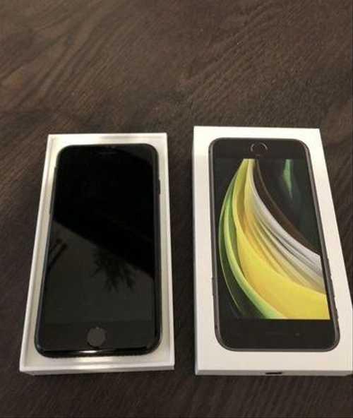 Телефон iPhone SE, Black, 128GB