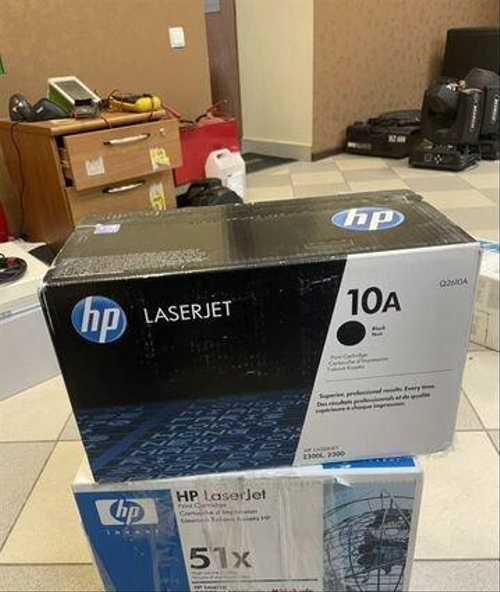 Картридж лазерный HP 10A (Q2610A) черный