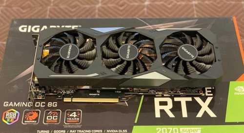 Видеокарта nVidia GeForce RTX2070 Super Gigabyte