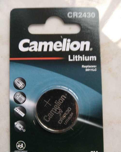 Батарейка Camelion CR2430 Lithium 3V