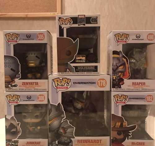 Funko POP Overwatch & Marvel