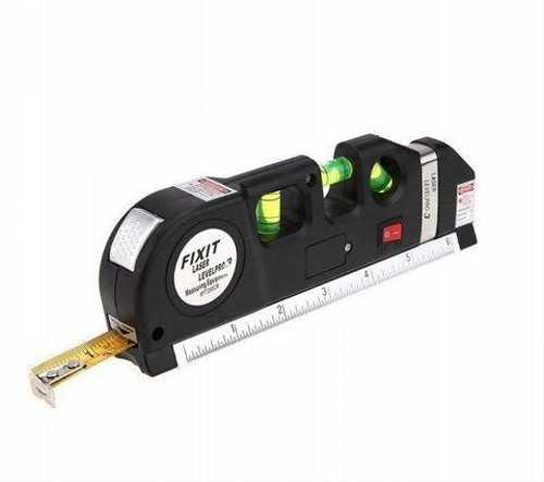 Лазерный уровень рулетка fixit laser level PRO 3
