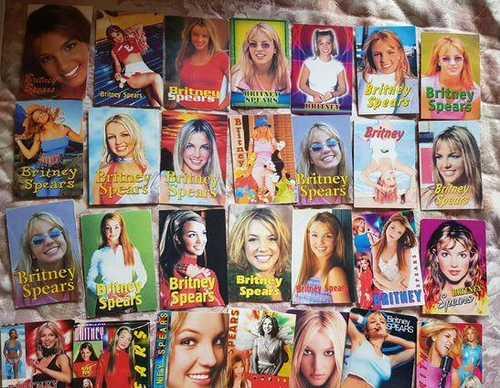 Britney Spears Бритни календарики/открытки/значки