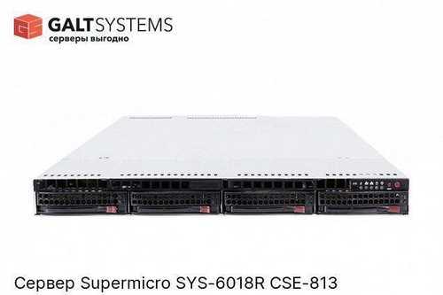 Сервер Supermicro SYS-6018R CSE-813 1xE5-2678v3 8G