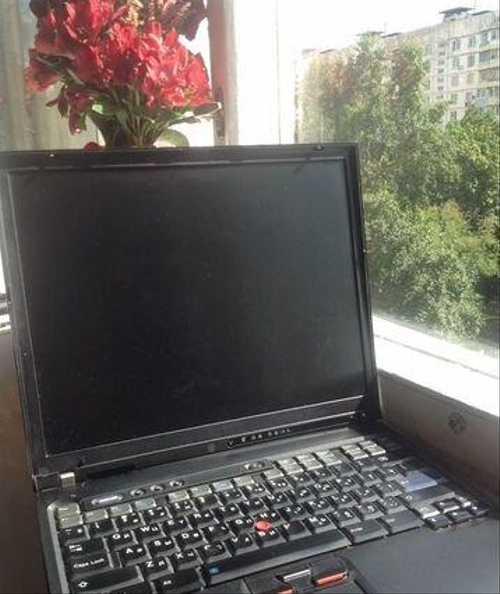 Ноутбук IBM Thinkpad T43 (не работает)