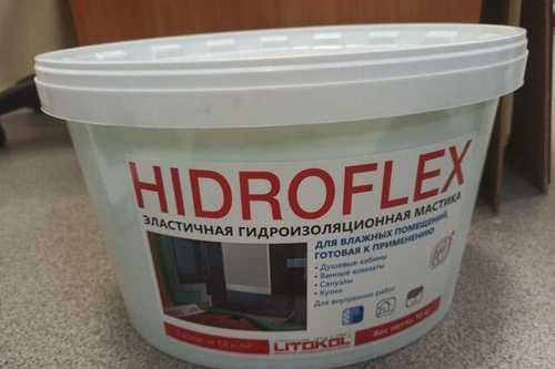 Гидроизоляция под плитку Hidroflex Litokol 10 кг