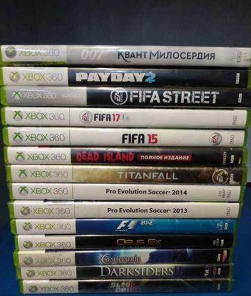 Игры на x box 360
