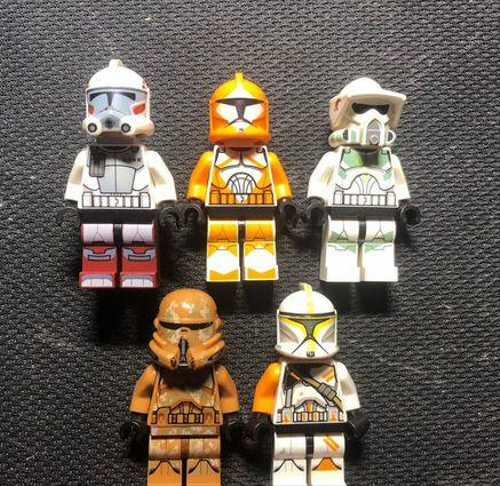 Lego Star Wars минифигурки лего звёздные войны