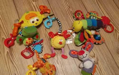 Пакет игрушек на коляску tiny love lamaze playgro