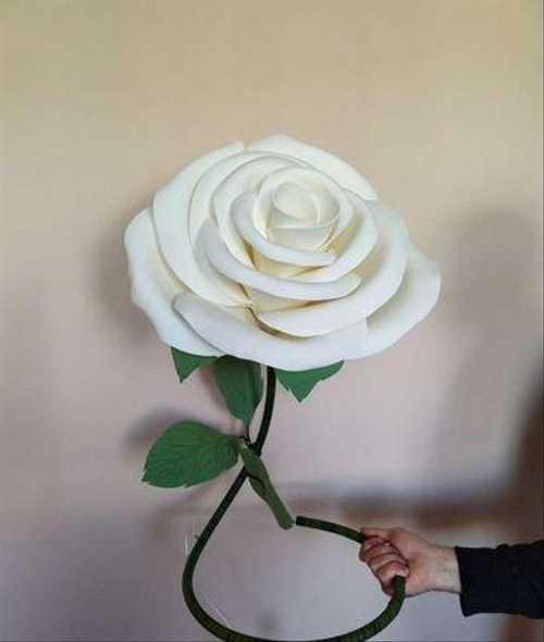 Ночник торшер роза напольная из фоамирана
