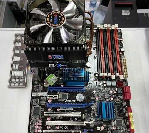 Комплект 1366 Asus P6T se/ i7 930 2.8 ghz/ cooler