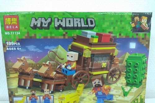 Конструктор MY world: Bela 11134(199 дет.)