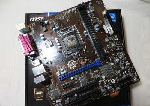 Комплект s1150 Xeon 1240 v3 (i7-4770) -MSI H81