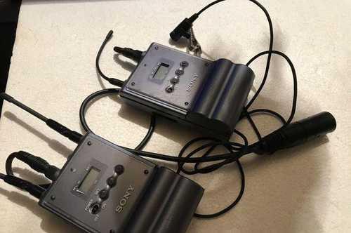 Радиосистема Sony URX-P1, UTX-B1, микрофон петлич