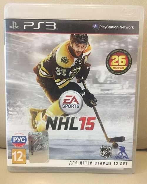 NHL 15 Sony ps3 нхл хоккей