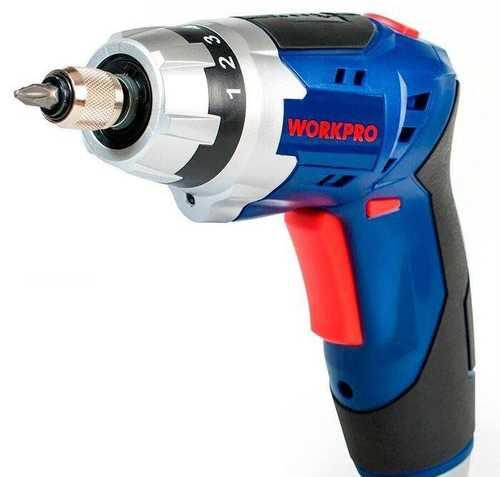 Аккумуляторная отвёртка WorkPro 122009