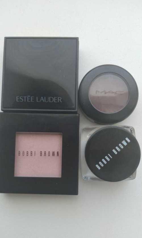 Сет теней Mac,Estee lauder и Bobby brown